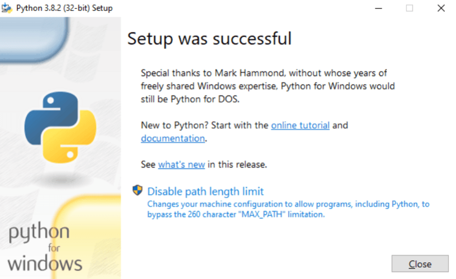 Disable Path Length Limit In Python Delft Stack